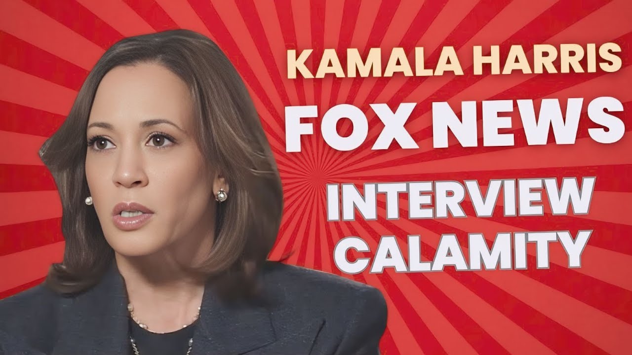 Kamala Harris Fox News Interview was an UTTER CALAMITY! #kamalaharris # ...