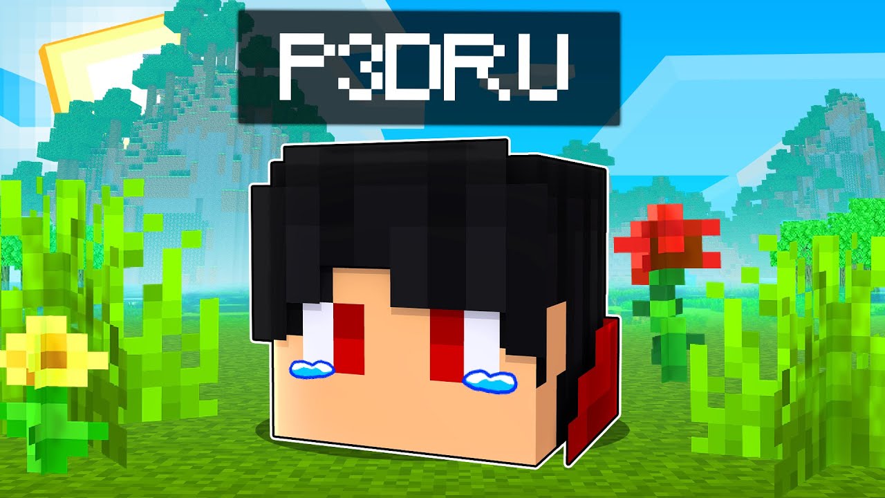 Minecraft mas o P3DRU é APENAS UMA CABEÇA - YouTube