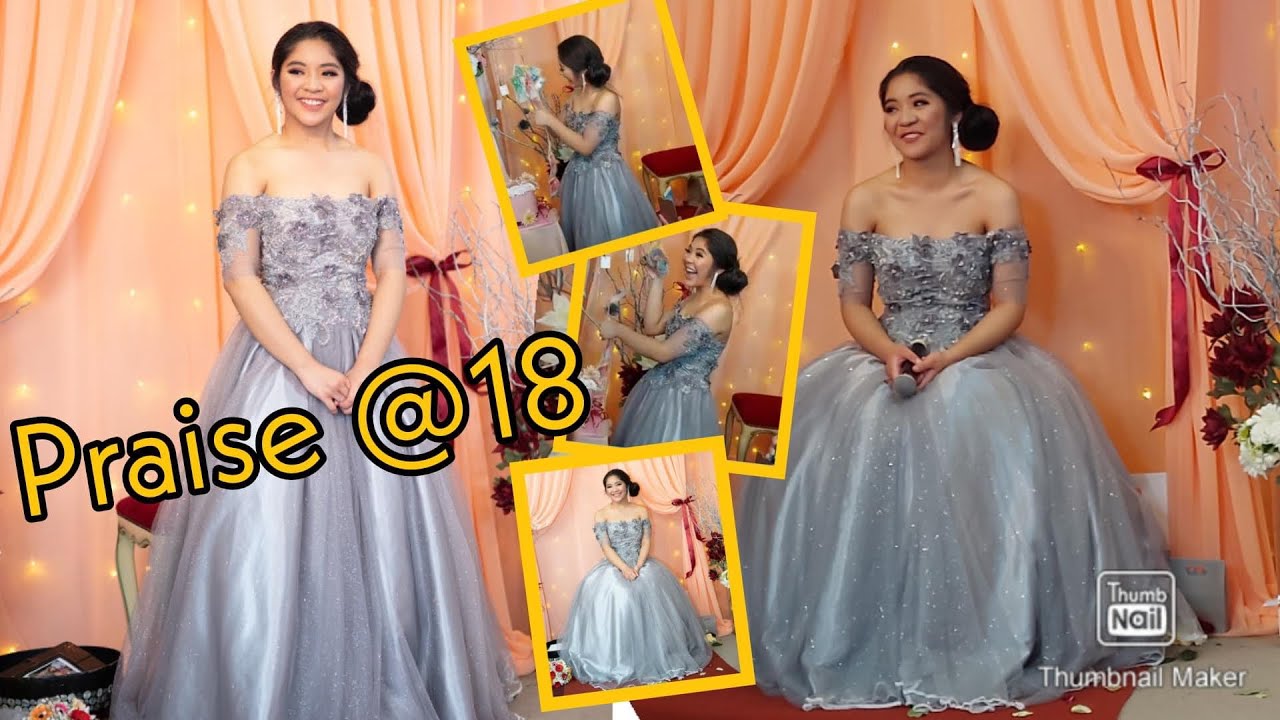 HOW TO MAKE A DEBUT GOWN WITHOUT USING PATTERN|EASY SEWING TUTORIAL ...