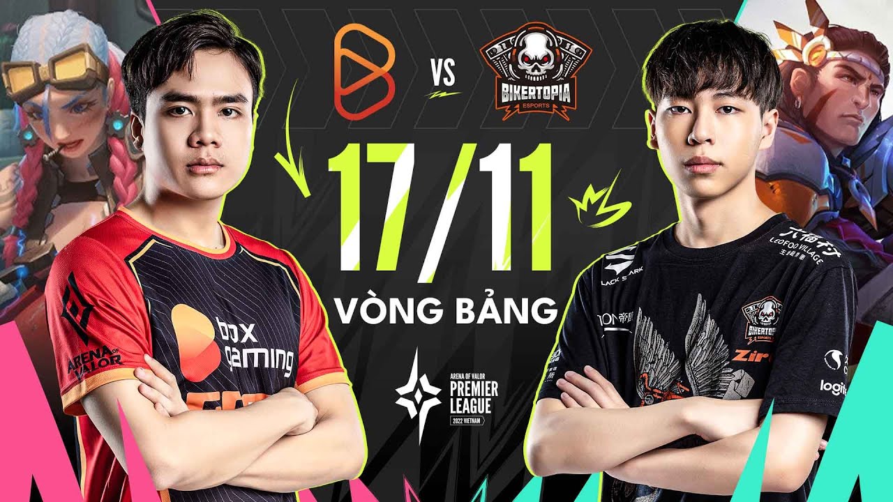 BOX GAMING VS BIKERTOPIA ESPORTS: MỞ MÀN TRẮNG TAY I NGÀY 17/11 I APL ...