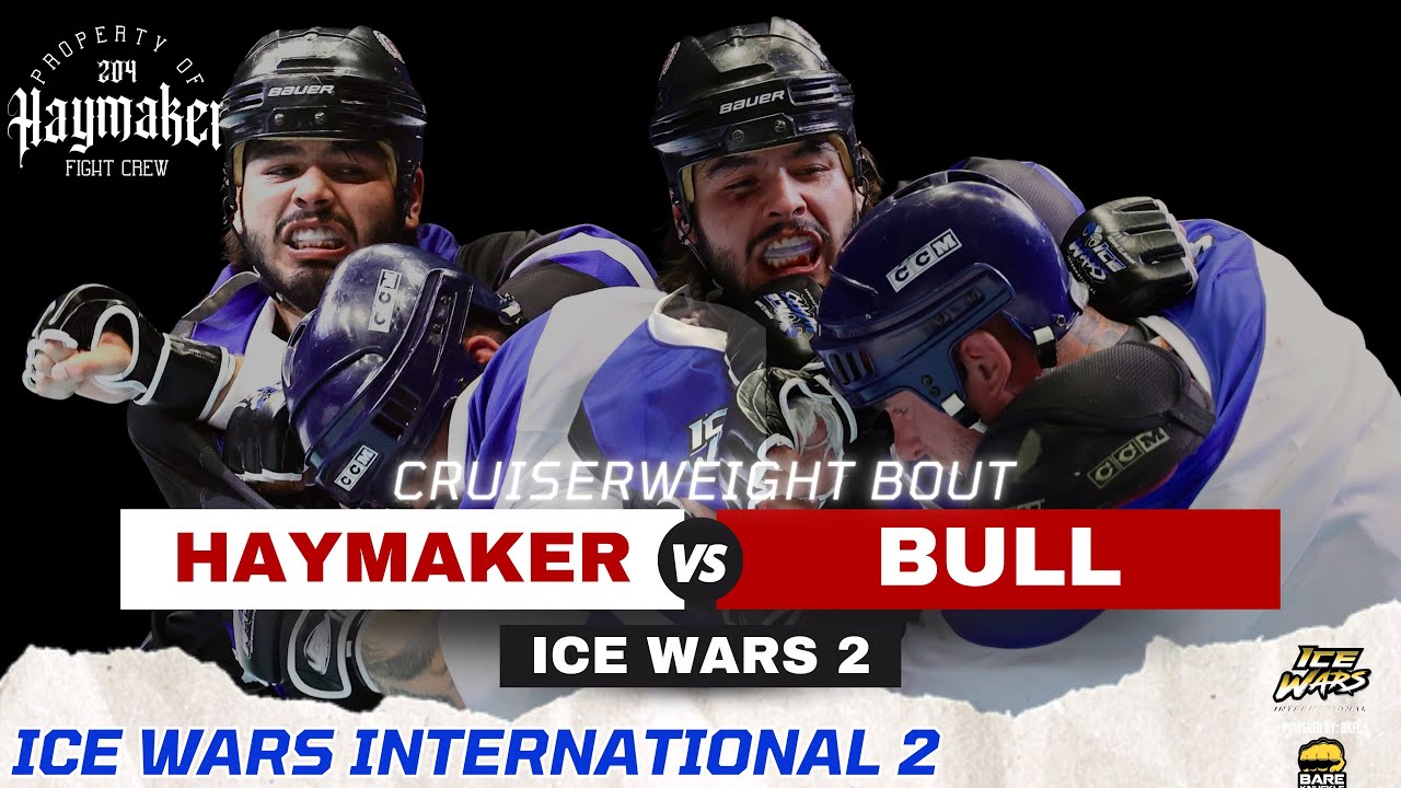 Justyce “Haymaker” Smoke VS Justin “Bull” Shmit (ICE WARS 2) - YouTube