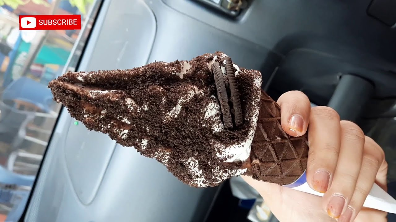 Kaybees Oreo Cone ice-cream 🍦 - YouTube