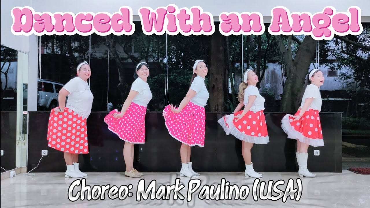 Danced With an Angel Line Dance - YouTube