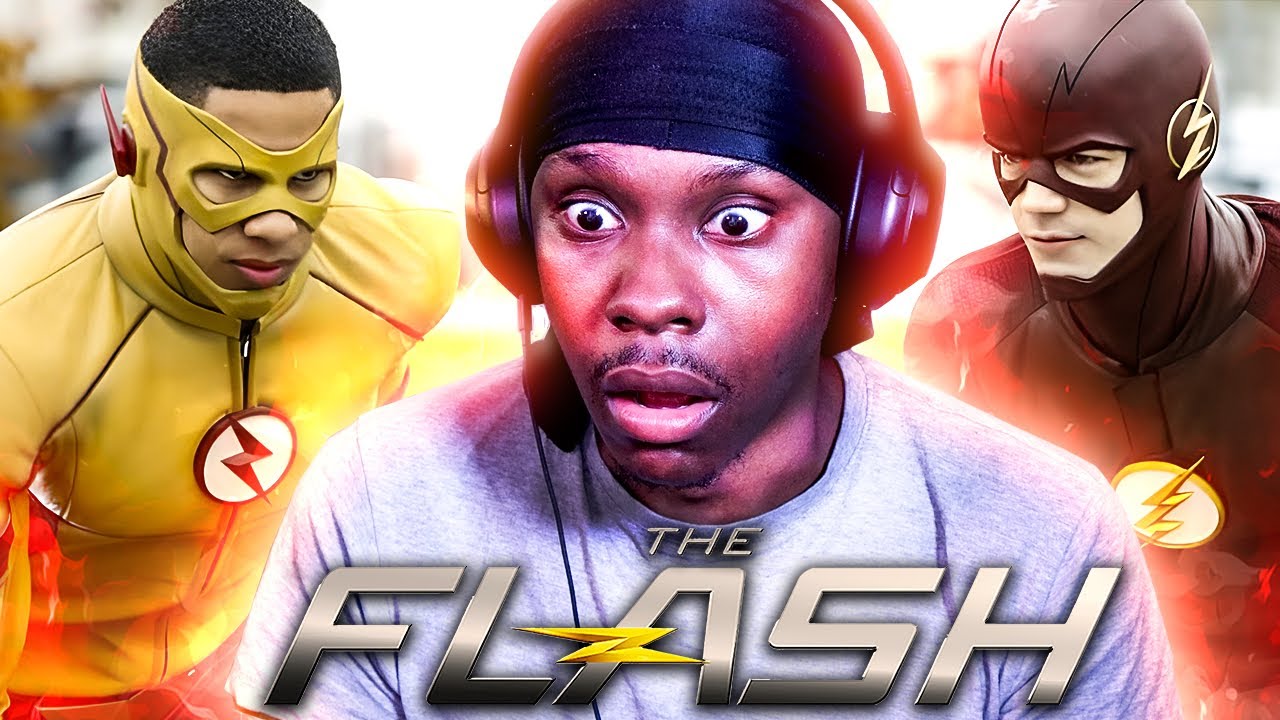 THE FLASH vs KID FLASH! | THE FLASH S3 Episode 11-12 Reaction - YouTube
