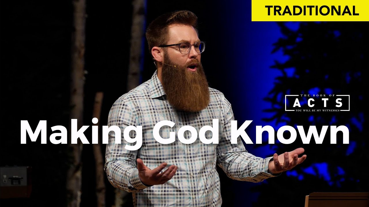 Making God Known | Trinity Opp | Traditional | January 8 - YouTube