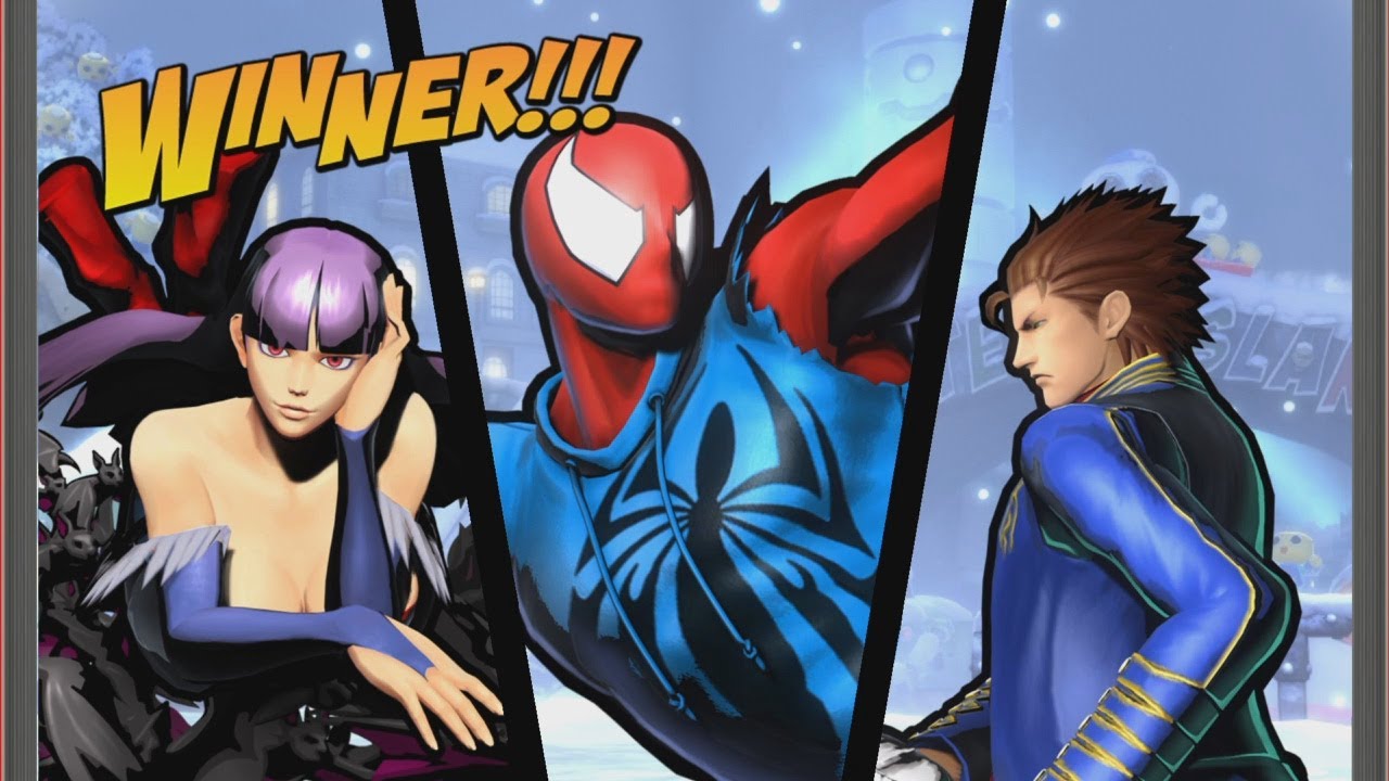 UMVC3 - VERGIL/MORRIGAN/SPIDER-MAN ONLINE 4! - YouTube