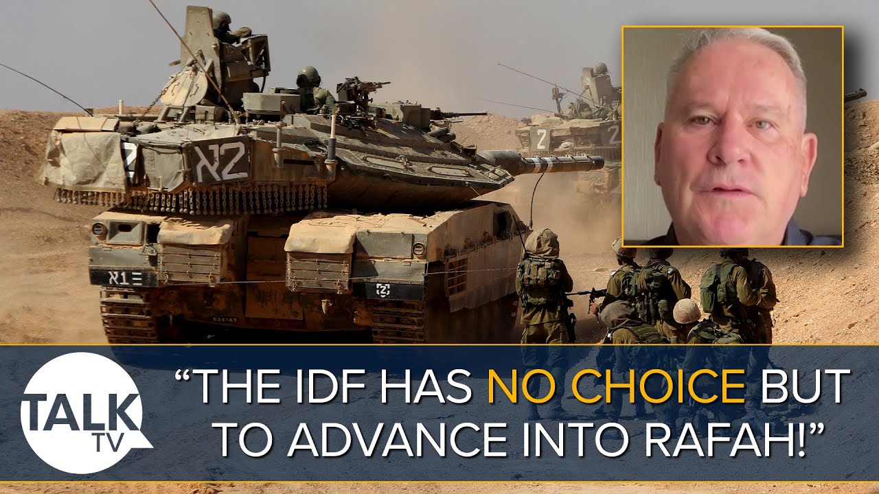 "Pressure On Israel" | Col. Richard Kemp On US And UK Urging IDF To ...
