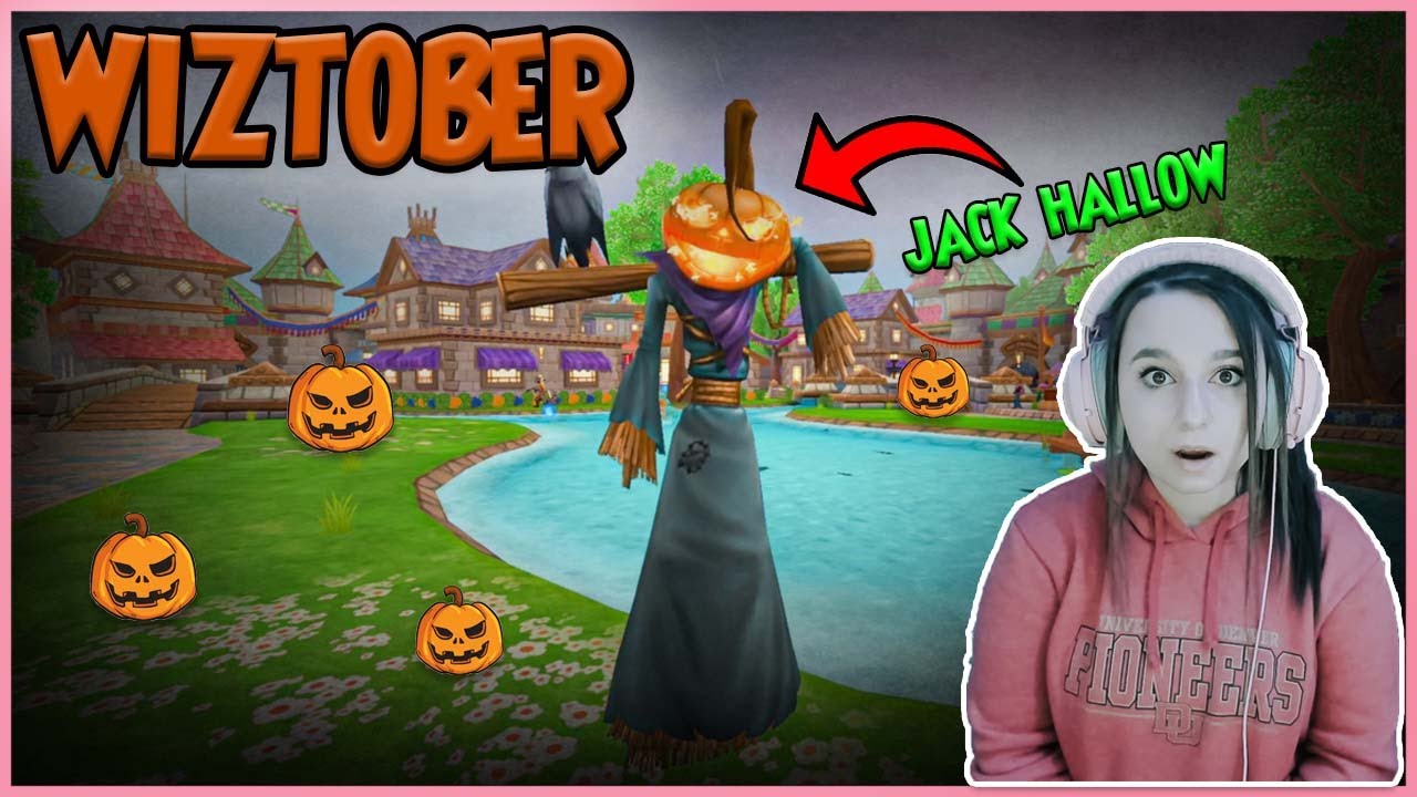 WIZTOBER IS HERE! | *NEW* Jack Hallow Quest - Wizard101🔮 - YouTube