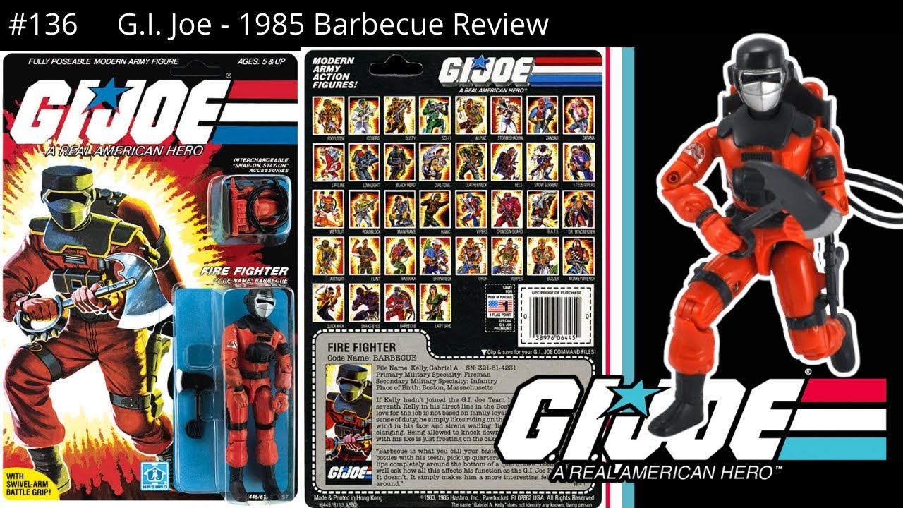 G. I. Joe - 1985 Barbecue Review - YouTube