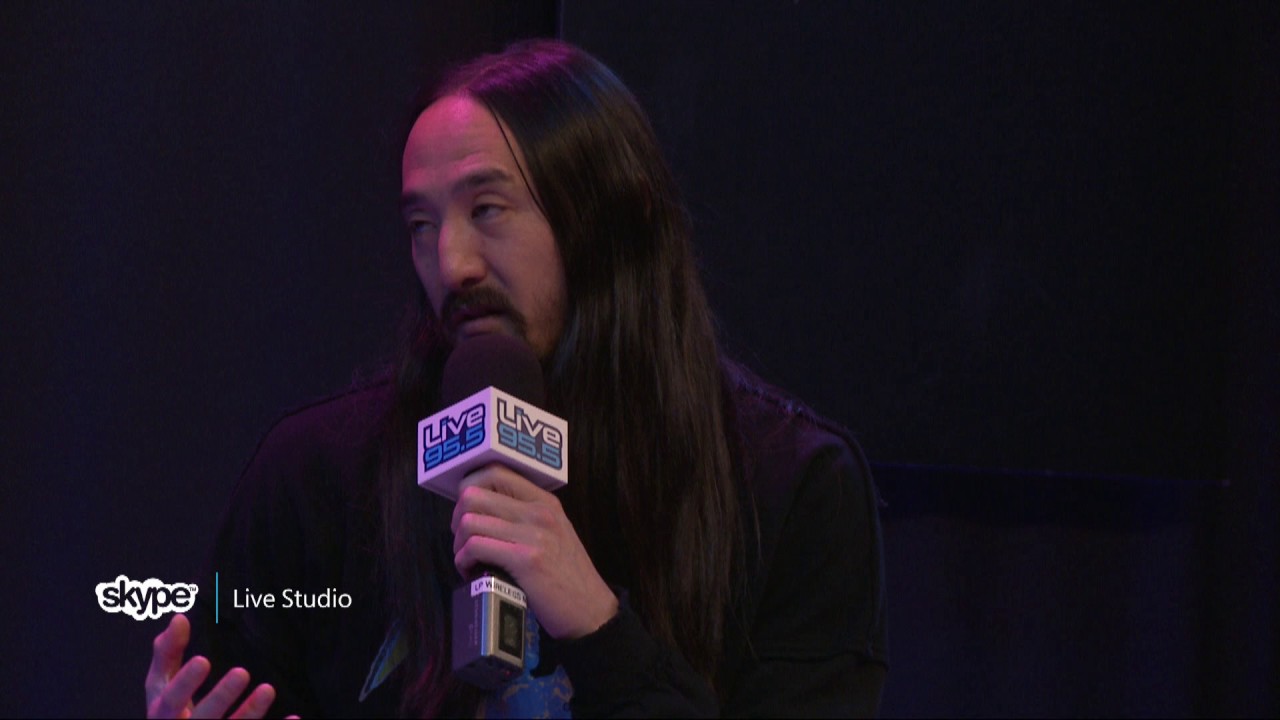 Steve Aoki - Interview (part 1) (LIVE 95.5) - YouTube