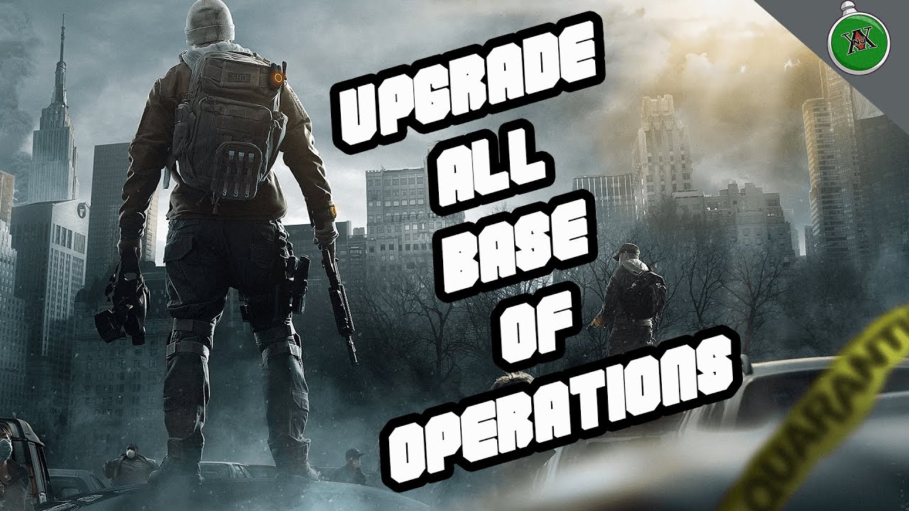 The Division Tutorial: Upgrade all the Wings in the Base of Opertations ...