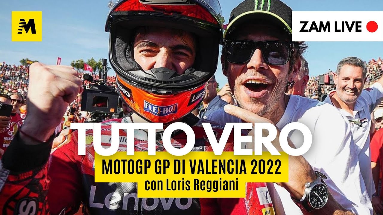GP di Valencia. Loris Reggiani e Zam - YouTube