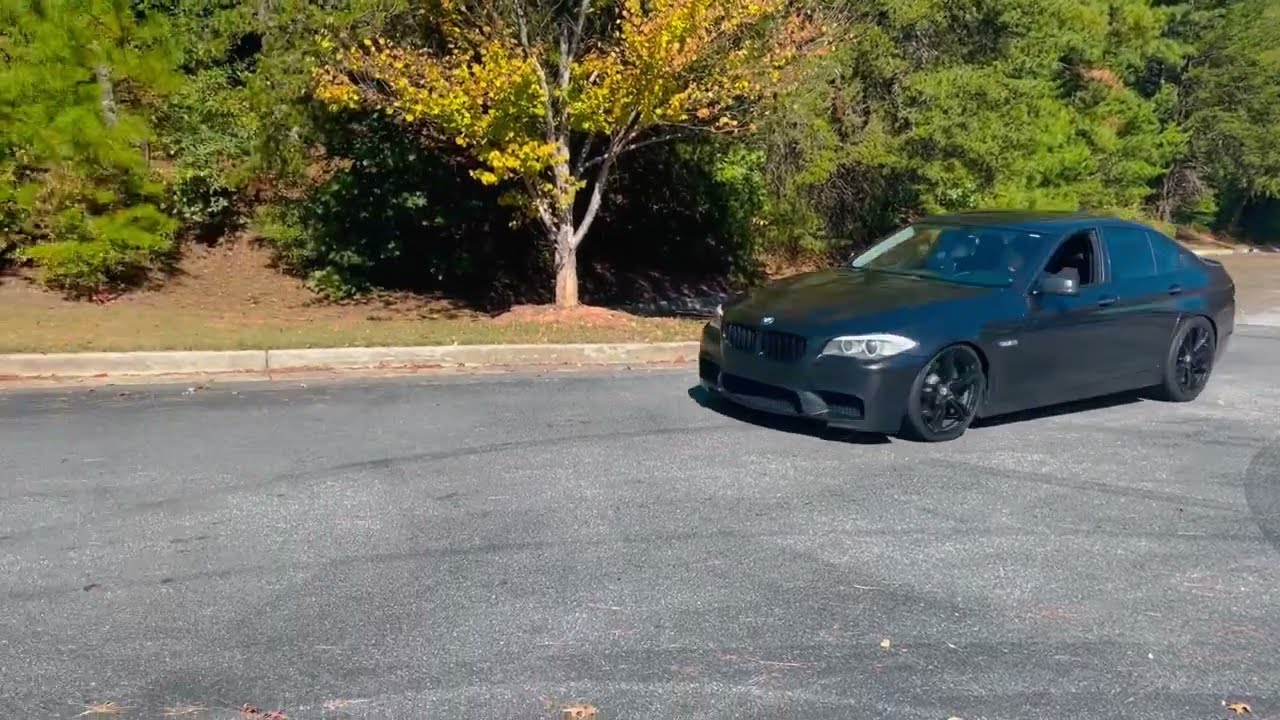 Big turbo N55 flyby 535i F10 - YouTube