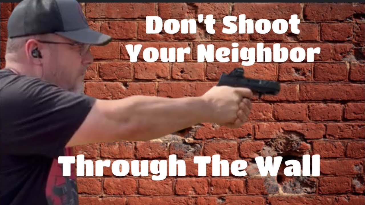 Prevent the Heartbreak of Tragic Mistakes: Shooting Through Walls - YouTube
