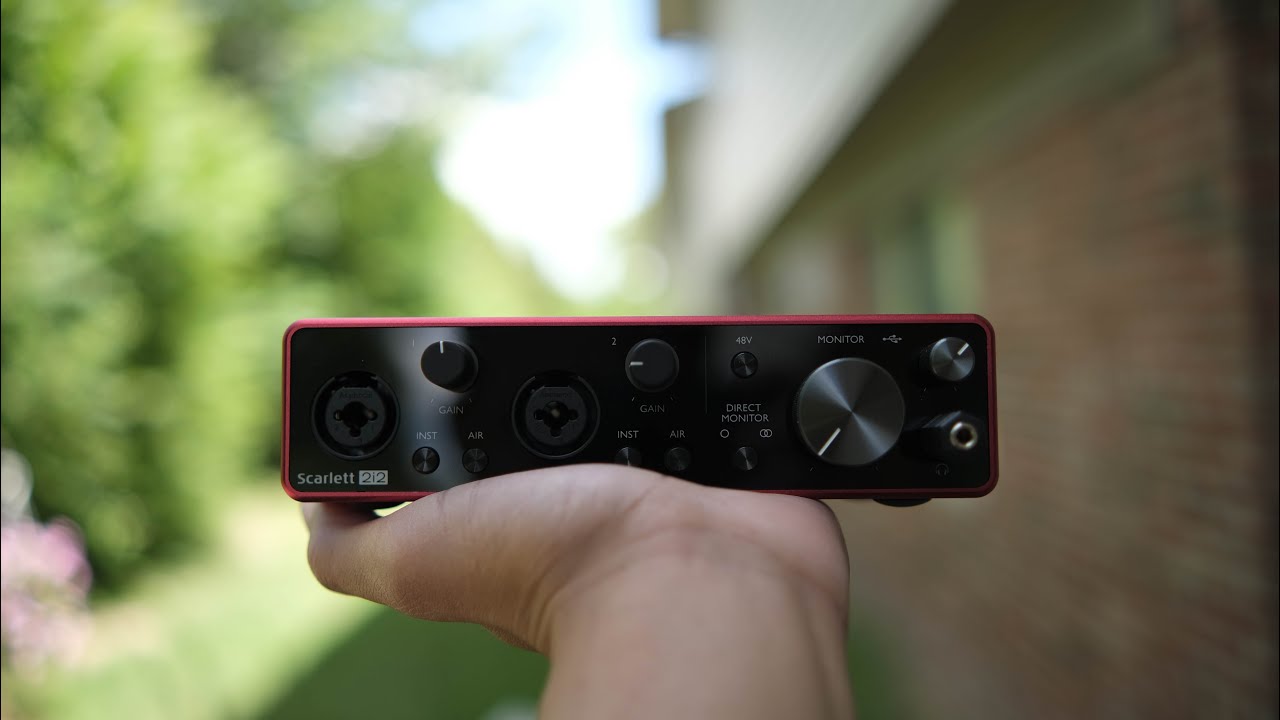 The Best Audio Interface For Rappers & Singers - YouTube