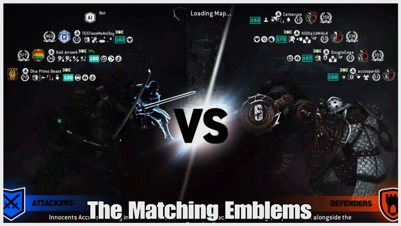 The Matching Emblems - For Honor Dominion #43 - YouTube