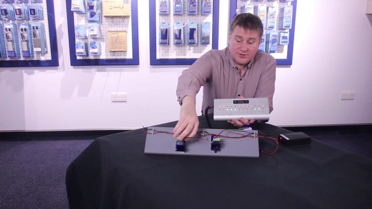 Alpha - Simple 2-Wire Point Control for Any Layout (DC or DCC) - YouTube