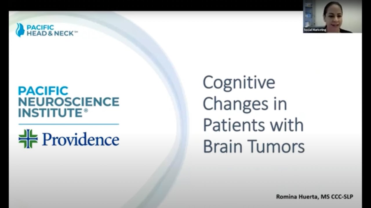 Brain Tumor Webinar: Cognitive Changes in Patients With Brain Tumors ...