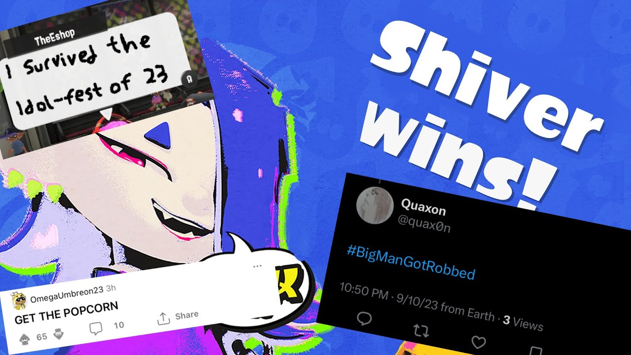 Shiver Wins Splatfest!!! The Idol Splatfest International Aftermath ...