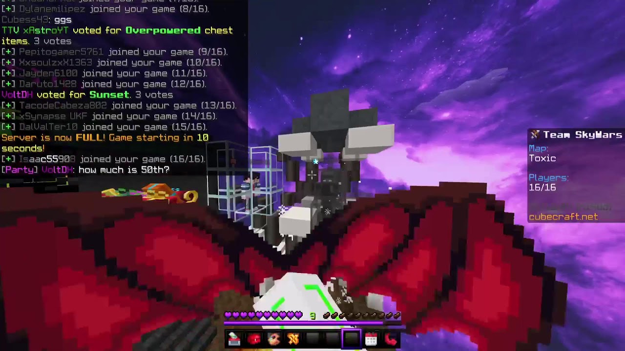 Grinding cube craft with my YouTube friends - YouTube