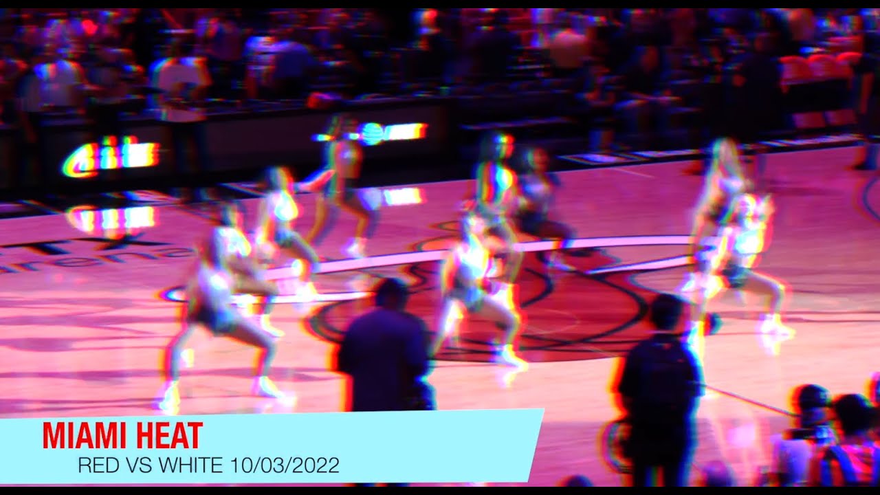 MIAMI HEAT RED VS WHITE 10/03/2022 - YouTube