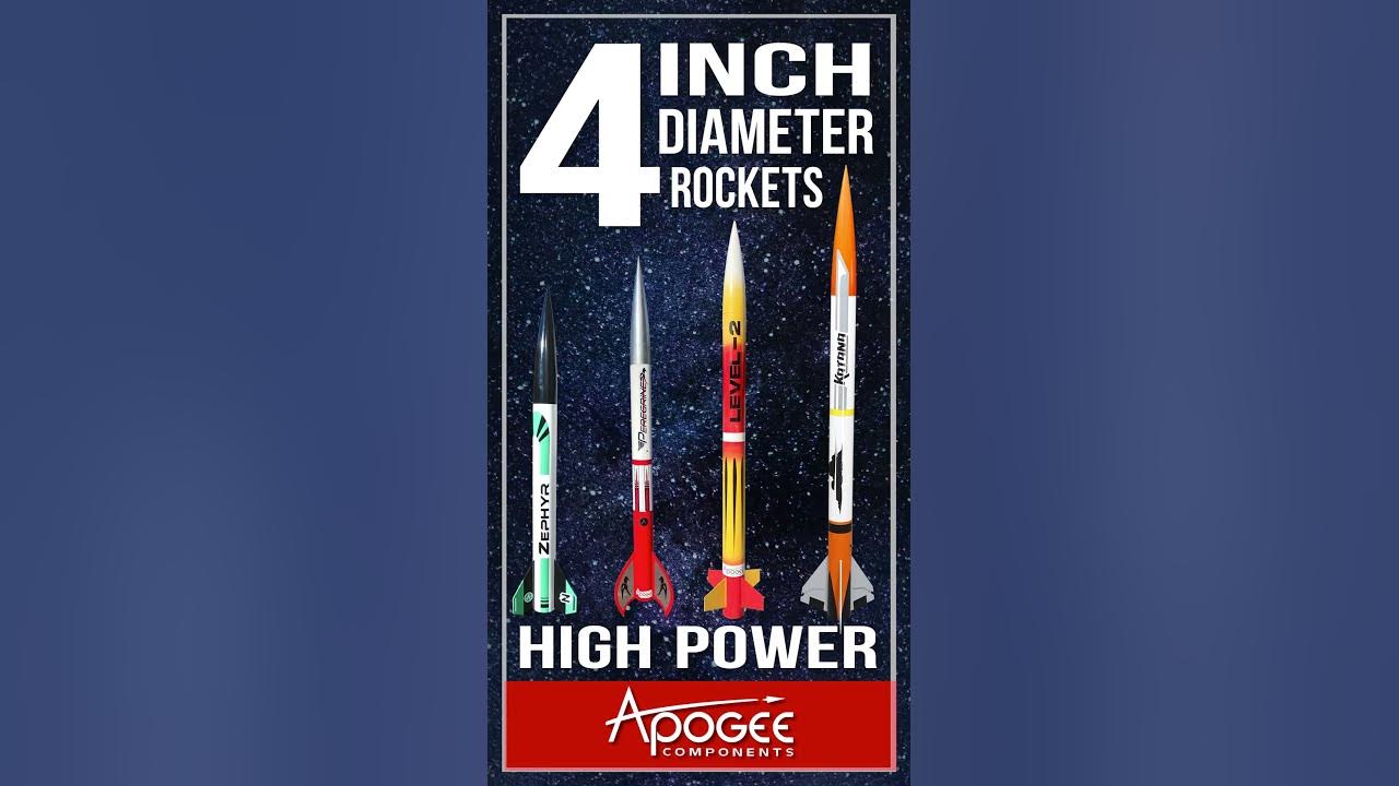 4-inch Diameter High Power Rockets - YouTube