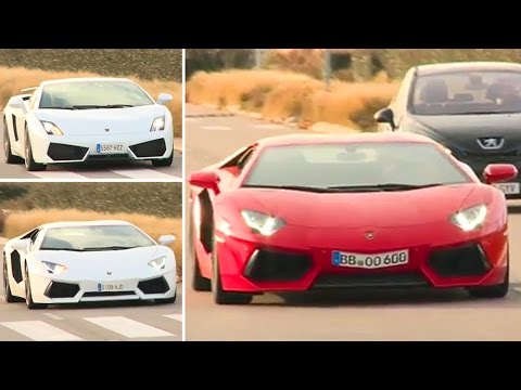 Lamborghini Day At Real Madrid - Ronaldo, Benzema & Navas - YouTube