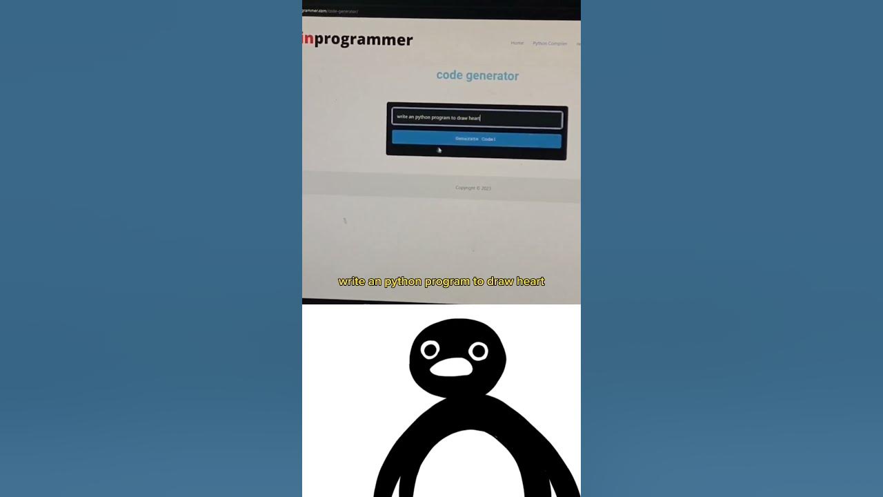 Inprogrammer Code Generation Computer Pcs Python Developers Tech Youtube