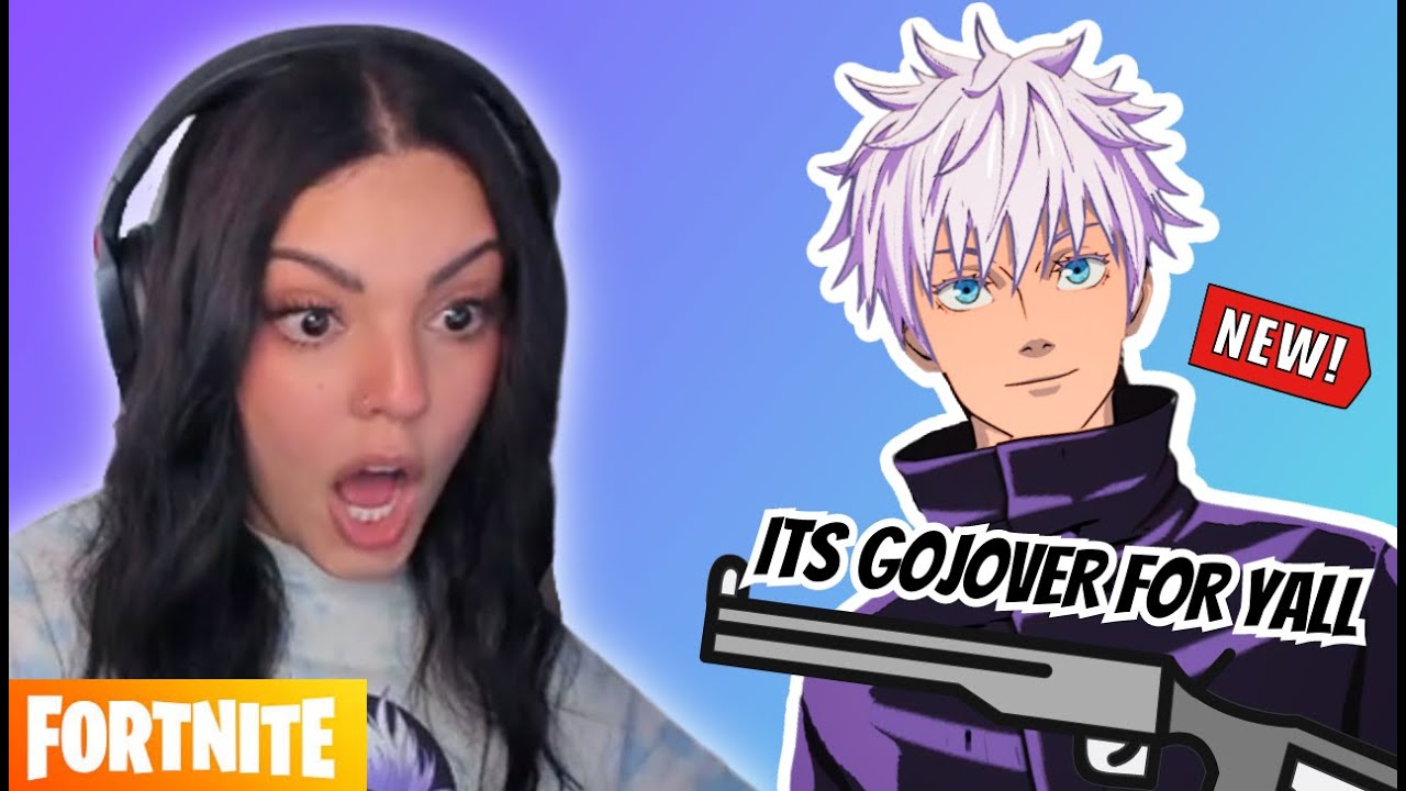 2 Gojos 1 braincell | FIRST TIME PLAYING FORTNITE (for Gojo) | Fortnite ...