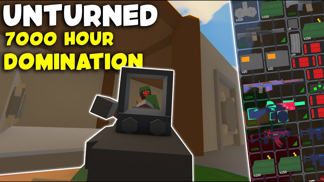 How A 7,000 Hour Solo DOMINATES Server - Unturned PVP - YouTube