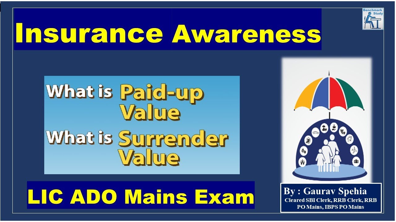 Paid Up Value Surrender Value Deductible Premium Sum Assured paid-up-value-surrender-value-deductible-premium-sum-assured