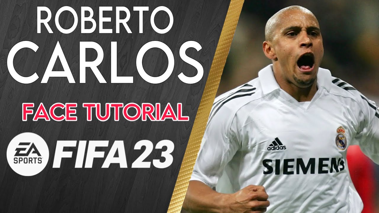 ROBERTO CARLOS FACE FIFA 23 | PRO CLUBS | CLUBES PRO | LOOKALIKE ...