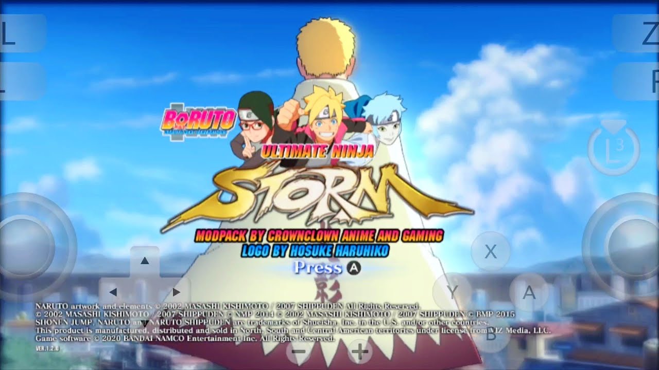 Naruto Storm 4 Android Full Offline Yuzu Android Emulator - YouTube