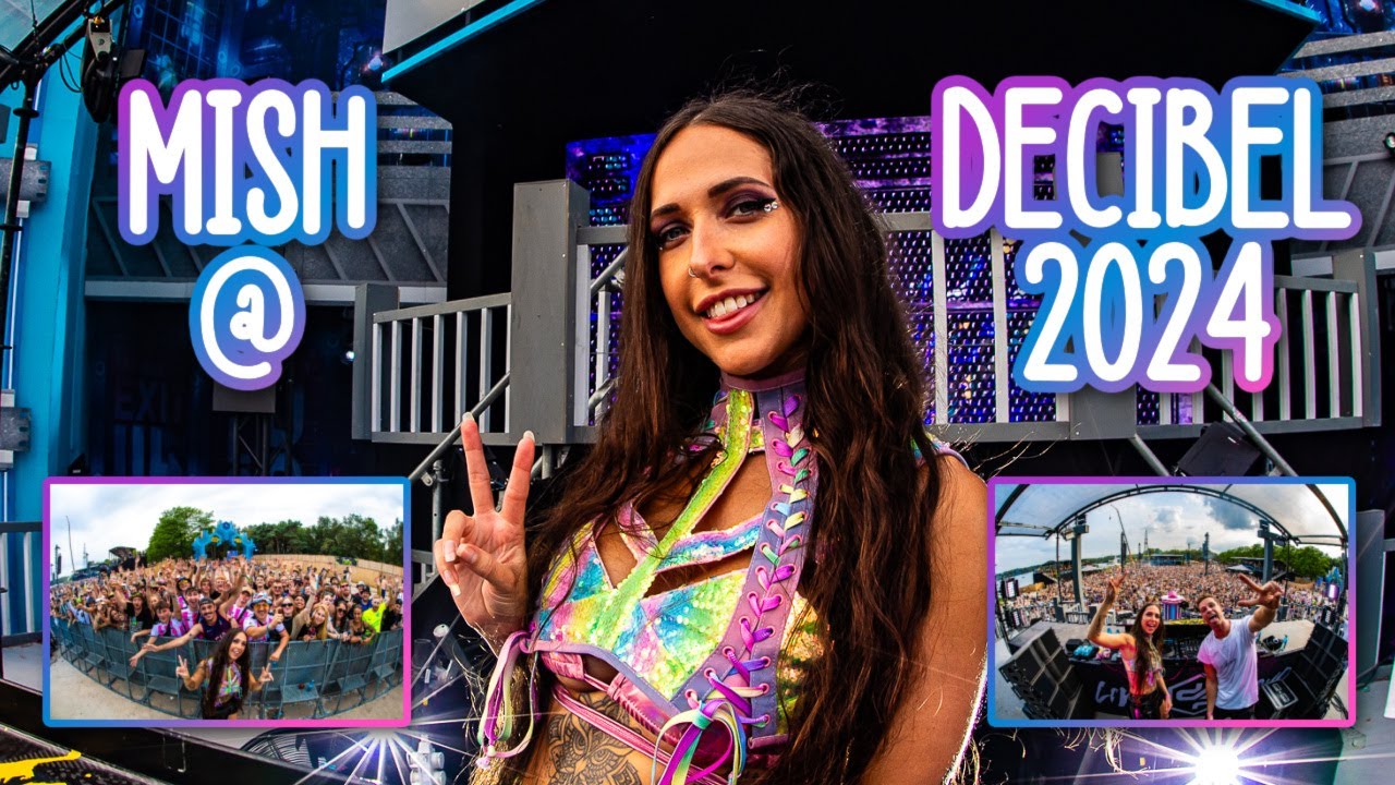 MISH @ DECIBEL OUTDOOR MAINSTAGE 2024 IN 2 MINUTES - #hardstyle # ...