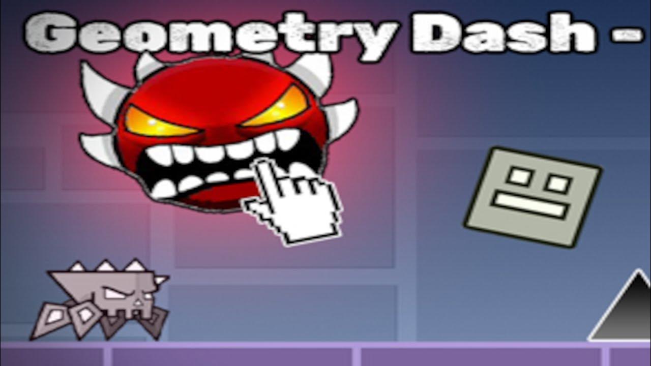 Geometry Dash - Clicker Max Upgrade Gameplay - YouTube