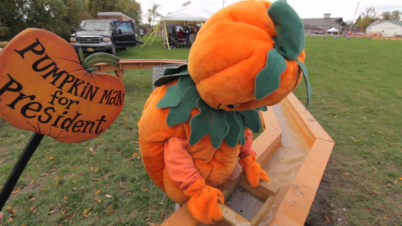Pumpkin Man For President - The Great Pumpkin Farm - YouTube