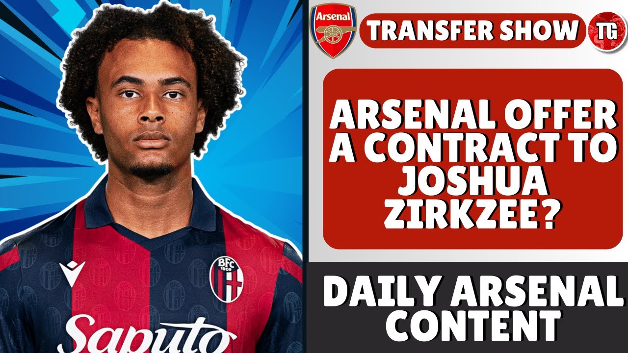 ARSENAL TO SIGN JOSHUA ZIRKZEE FOR £35M! | ARSENAL TRANSFER NEWS - YouTube