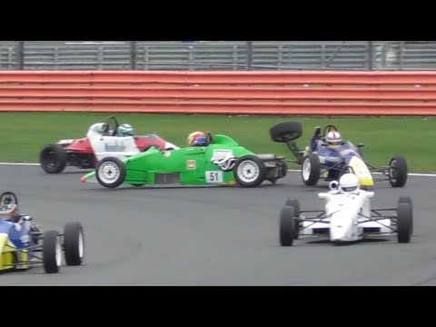 Formula Ford Crash - Walter Hayes Trophy - Silverstone 2018 - YouTube