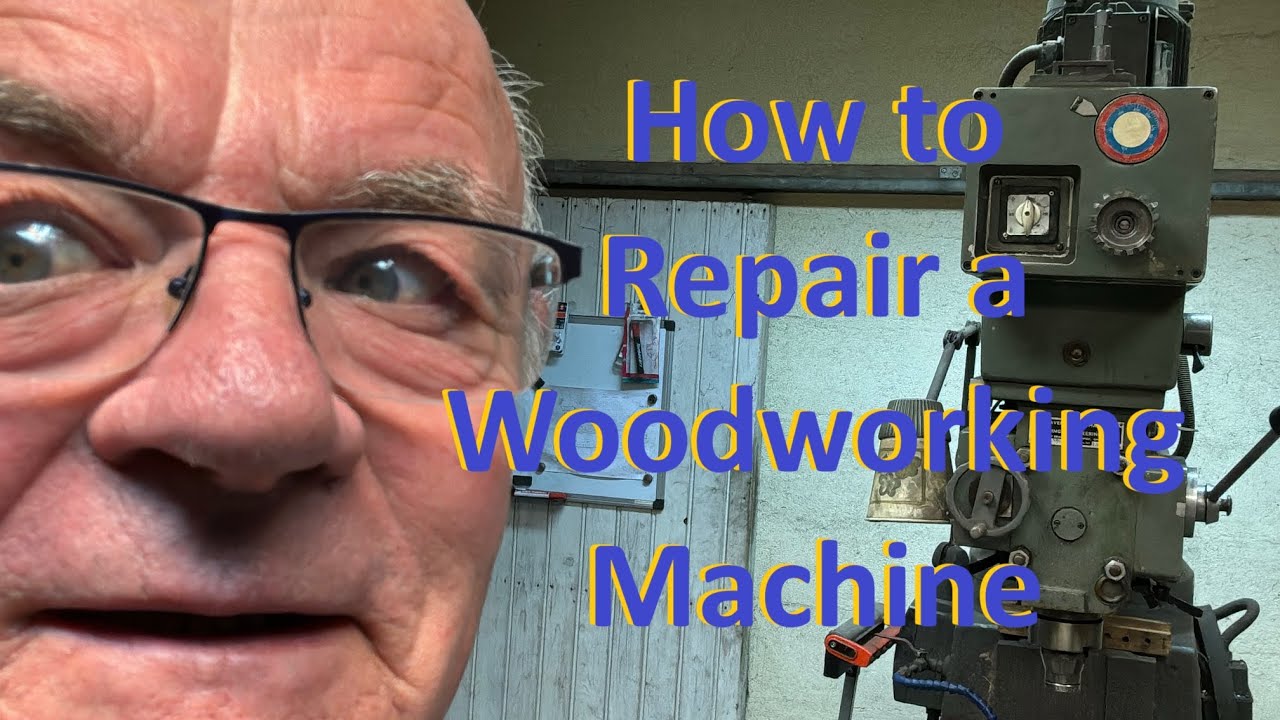 Repair to woodworking Machine - YouTube