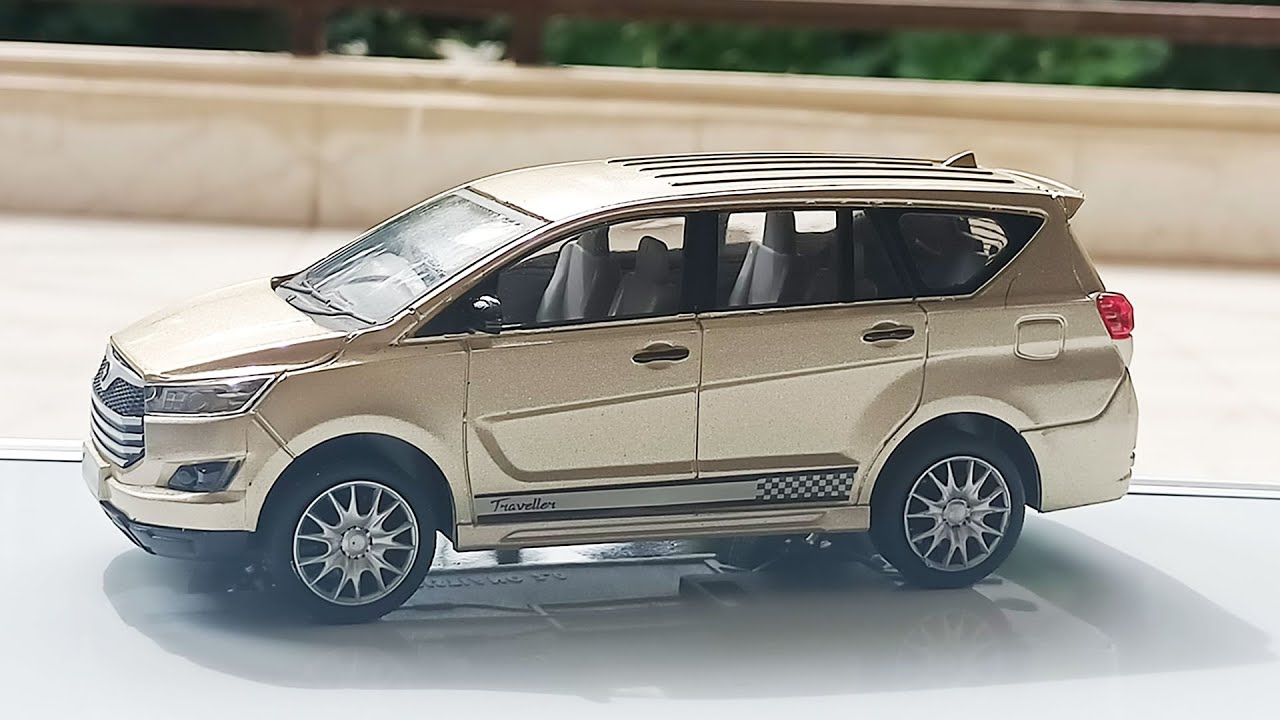 Unboxing of Mini Innova Crysta SUV Diecast Car #unboxing #miniature ...