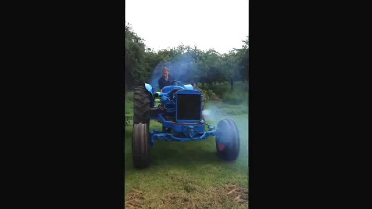 Fordson major perkins 540 v8 engine for sale on eBay - YouTube