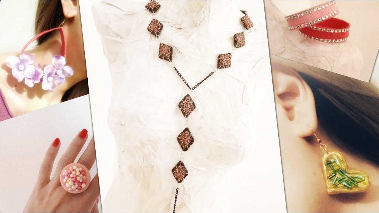 EASY DIY GIRLS ACCESORIES I HANDMADE JEWELRY I ONLY FOR LADIES IDEAS I ...