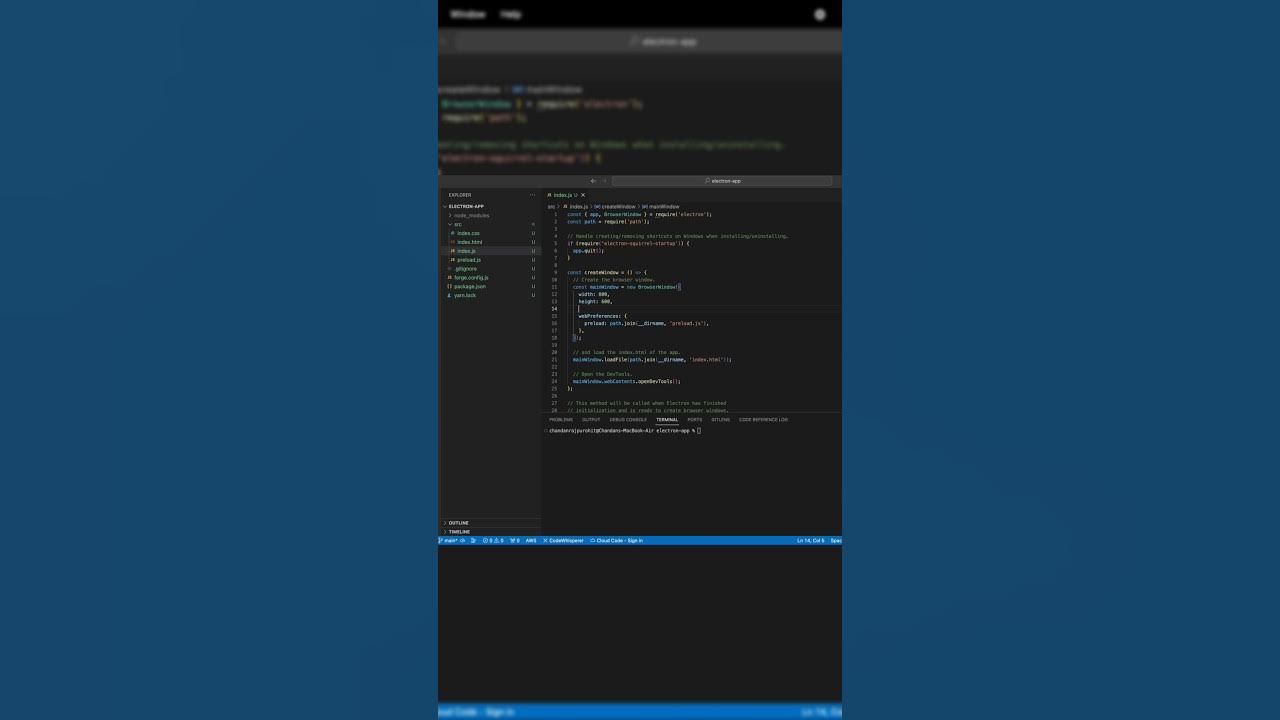 How To Full Screen Electron Application On Start | electron.js | Desktop Application - YouTube