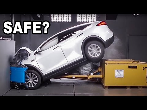 All Tesla Model Cars Crash Test - YouTube