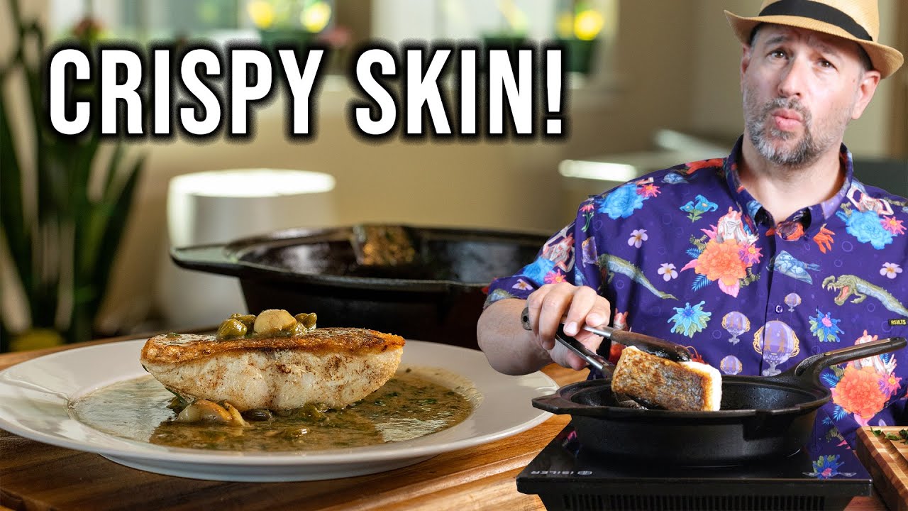 🐟 Crispy Skin Red Snapper in Victoria Signature Cast Iron – Dad Style ...