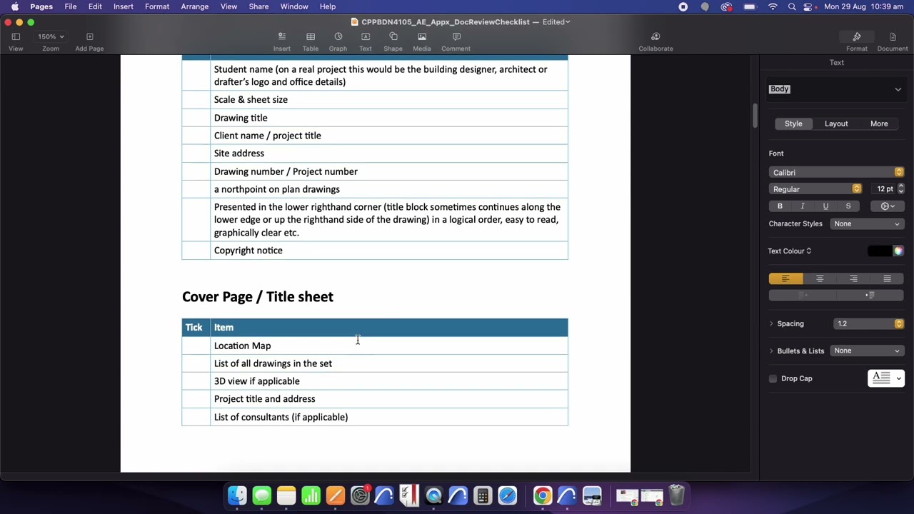 DA Drawing Checklist - part 1 - YouTube