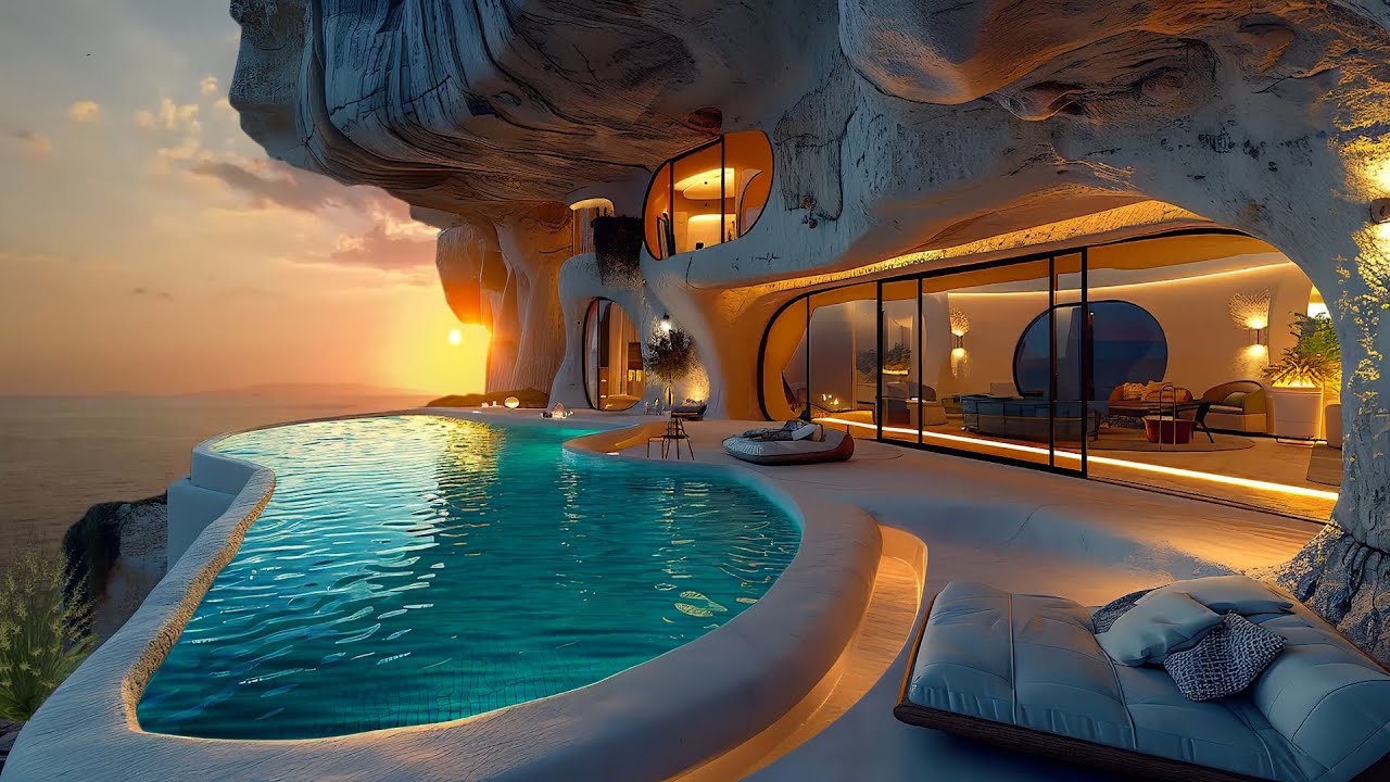 New Day Tranquility: Ocean Waves from a Luxurious Resort Ambience ...