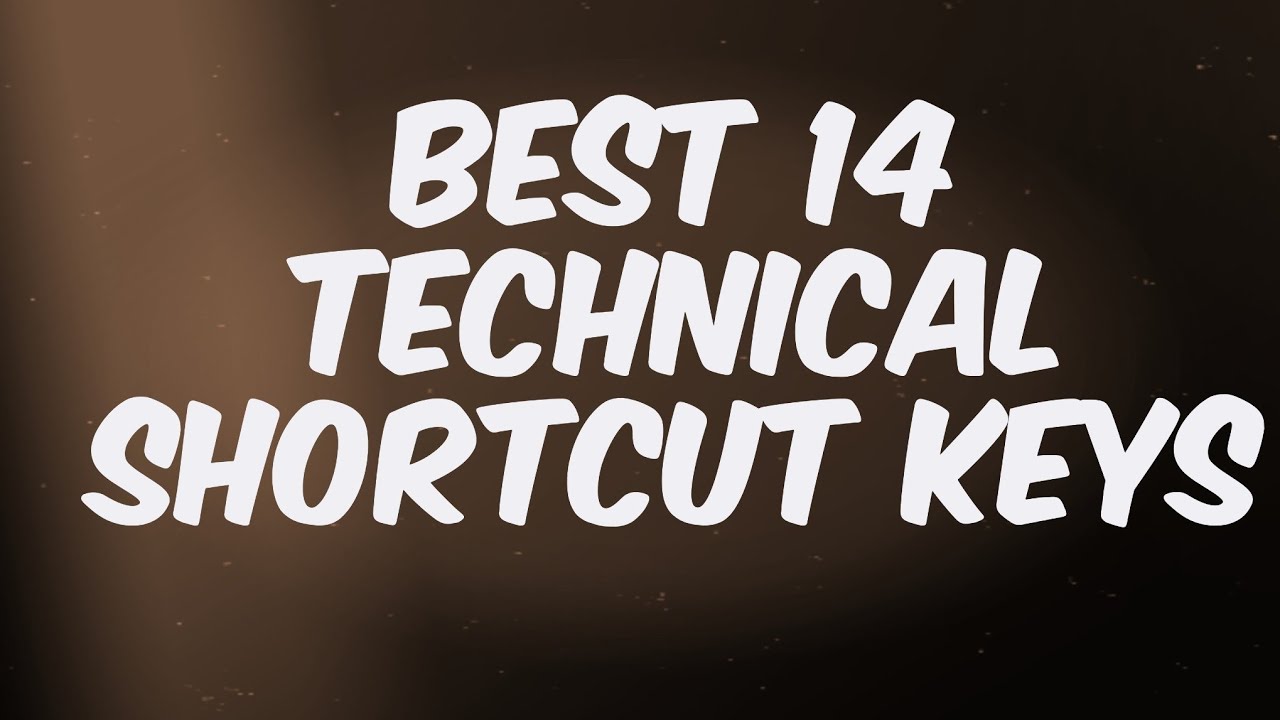 Shortcut Keys for Windows 10 || Best Technical Shortcut Keys For ...