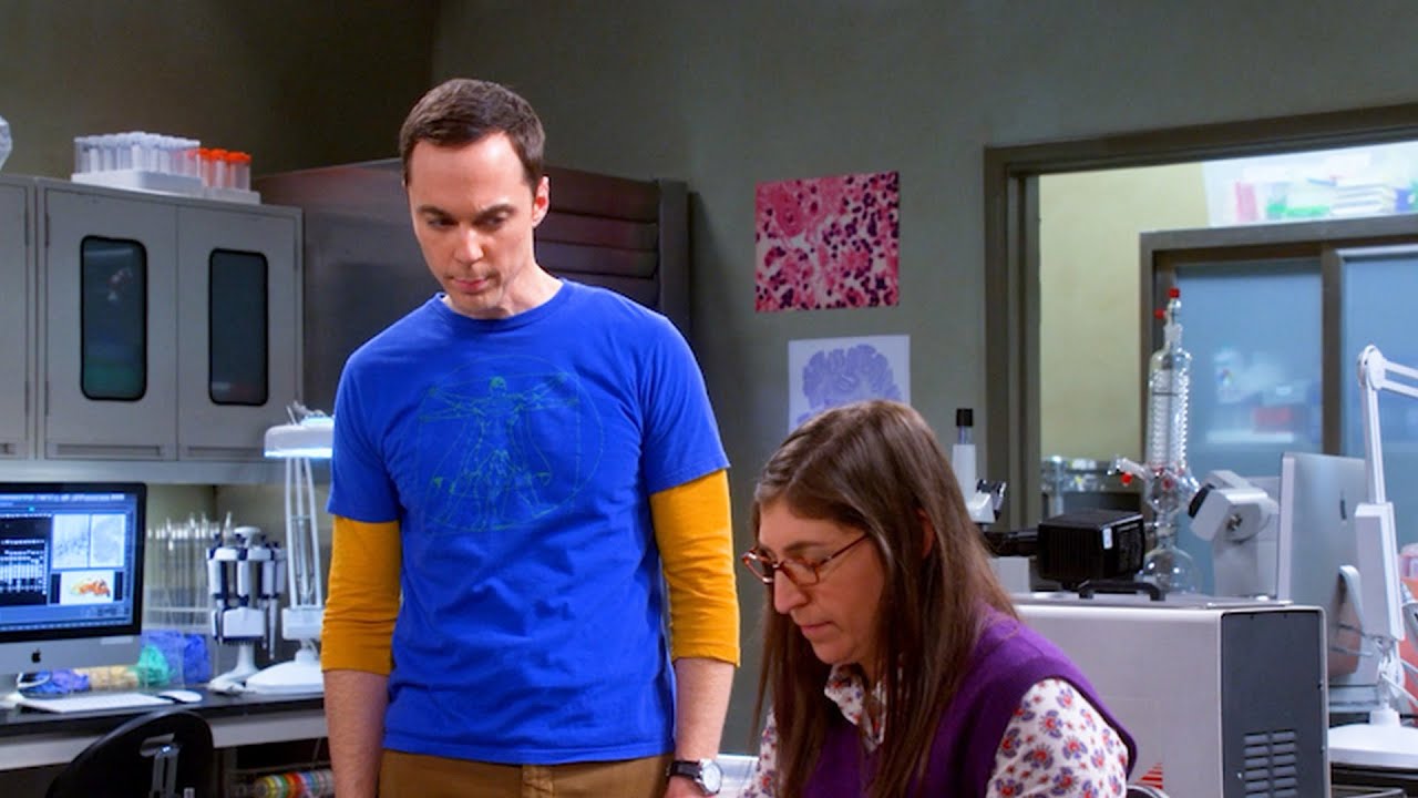 Sheldon angry when finds out Amy cheated on her | The Big Bang Theory ...