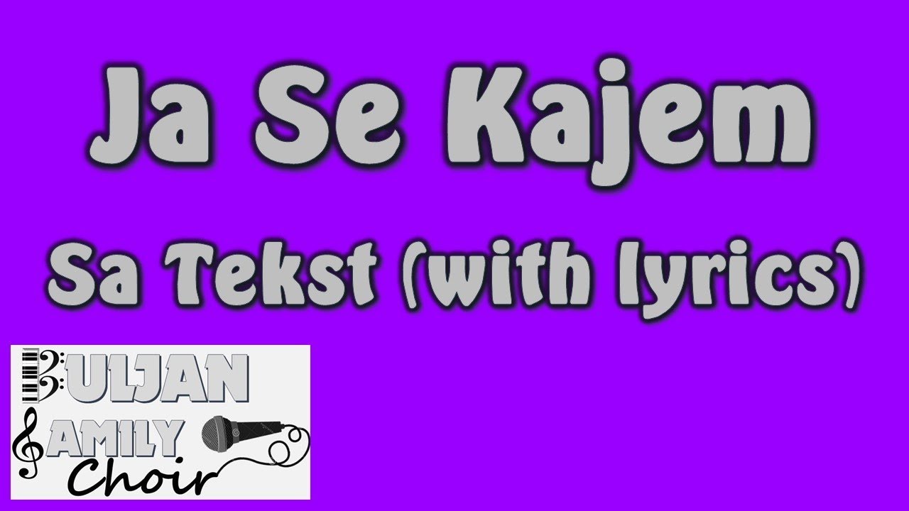 Croatian Hymns | 'Ja Se Kajem' Tekst (With lyrics) - YouTube